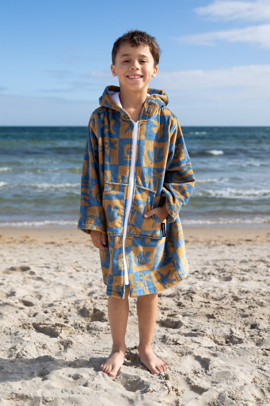 Zip Up Towel Hoodies & Zipper Swim Towels for Kids – Sunreal Days